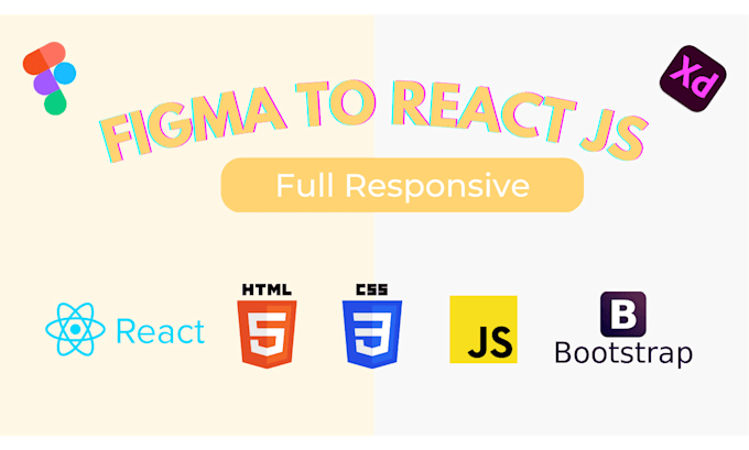Convert your figma design to responsive react website by Rahim220 | Fiverr