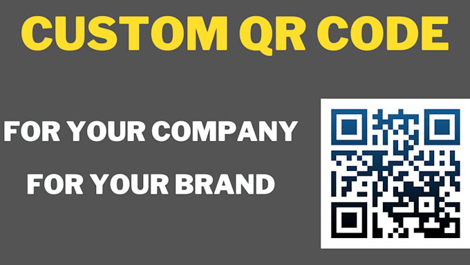 Be custom qr code generator with logo, url and business card by ...