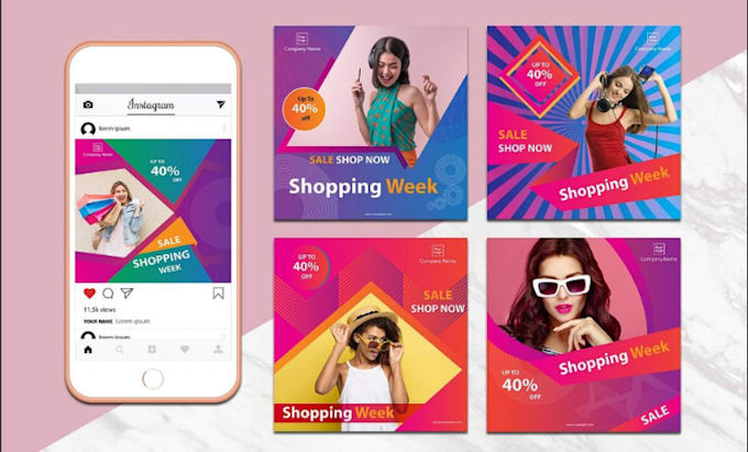 Design professional social post, banners like a pro by Perfectxs | Fiverr