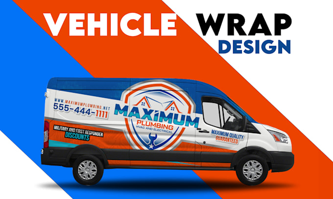 A stunning and professional vehicle wrap design for cars, vans, trucks ...