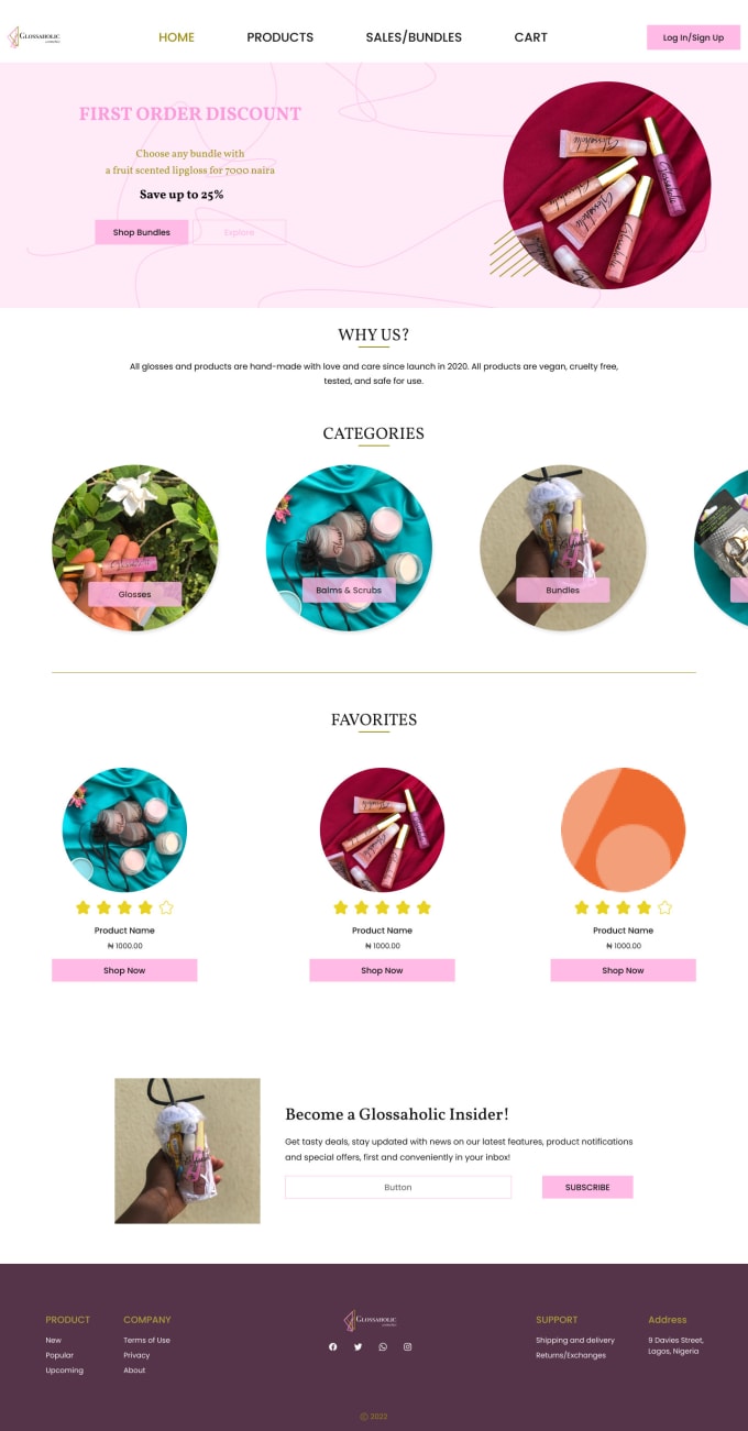 Create Detail Oriented Ui Ux Designs By Yenethedev Fiverr