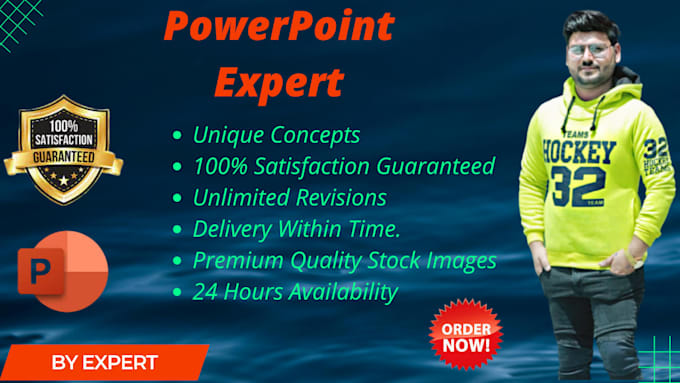 Be your expert for powerpoint presentation of any field by ...