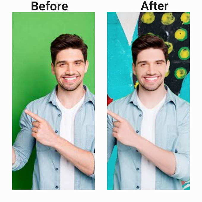 Professionally remove green screen background from photos by Shani102 ...
