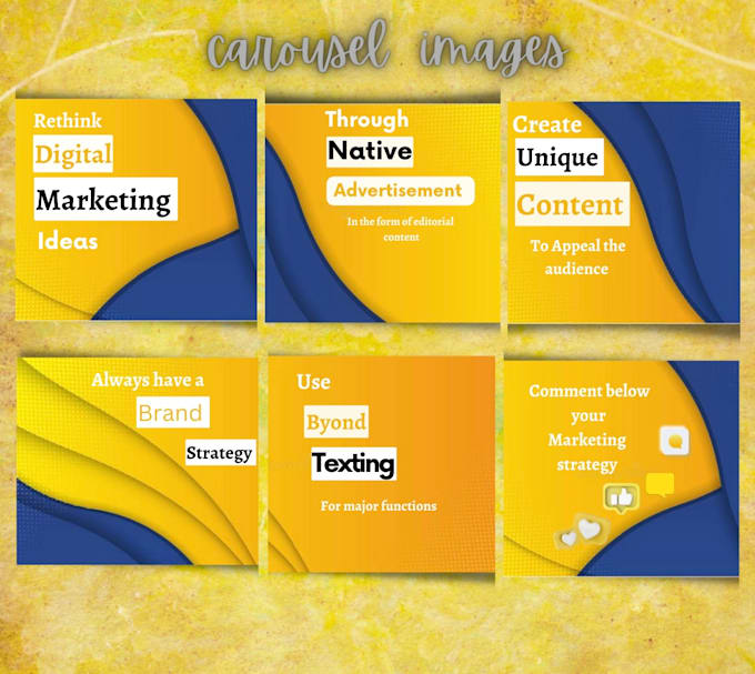 Design trending,engaging carousel posts for your instagram and facebook ...