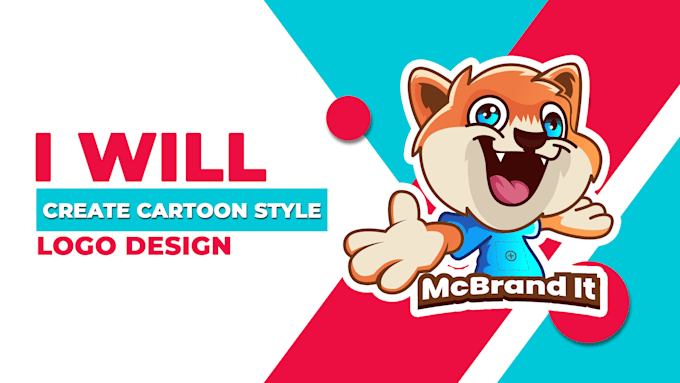 Create cartoon style logo design by Captaincolls | Fiverr