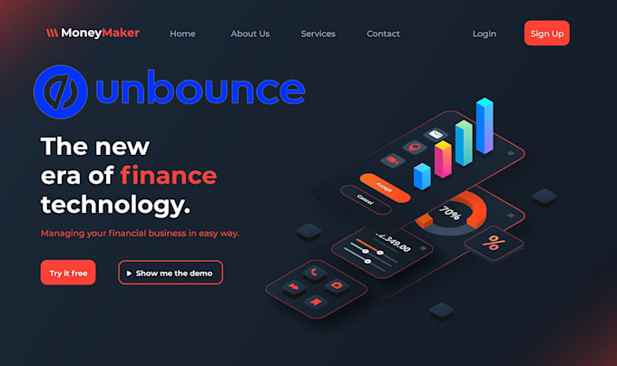 Create unbounce sales page landing page unbounce page by Kemi_funnels ...