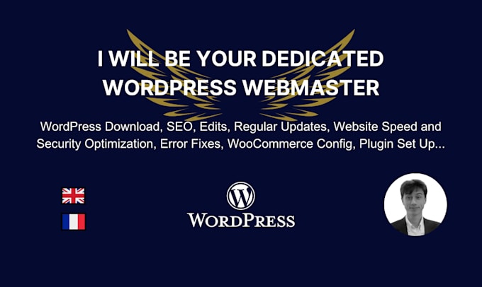 Be your dedicated wordpress webmaster, virtual assistant by Jeremy333 | Fiverr