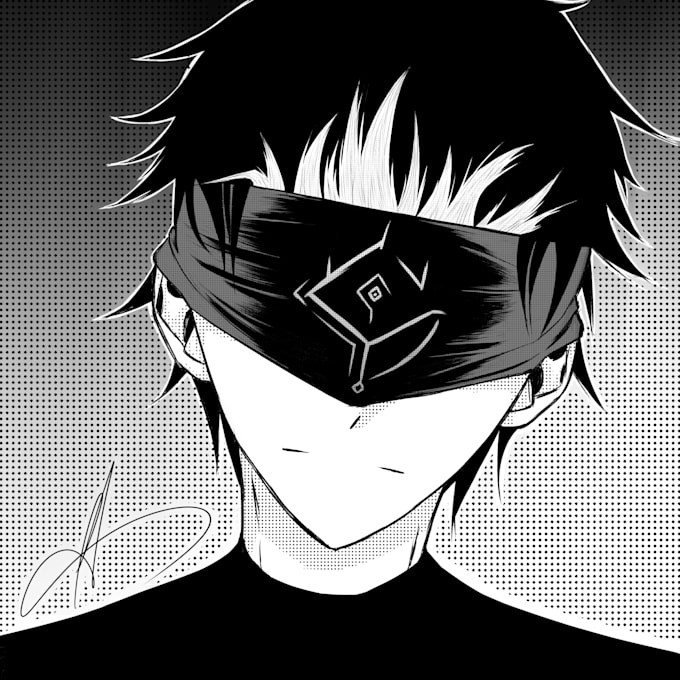 Draw an icon of your oc or favorite character by Nomadx1 | Fiverr