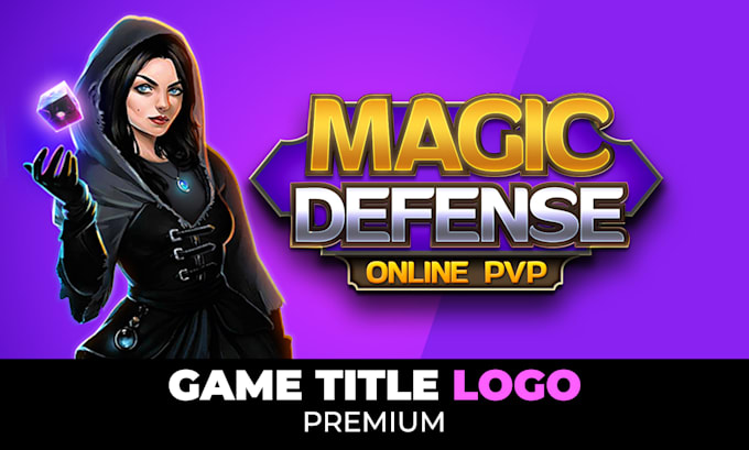 Design game title logotype for your games by Hosseinart | Fiverr