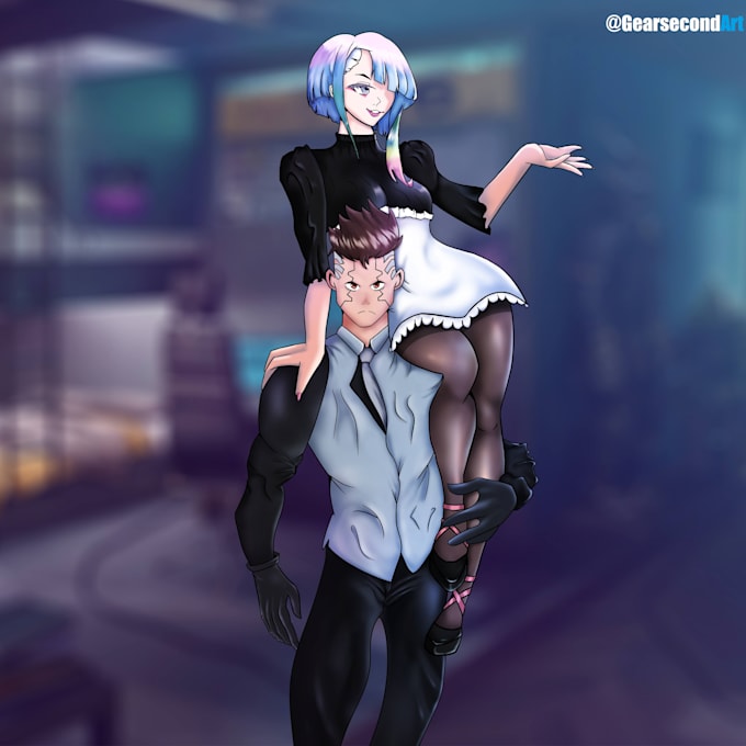 Make digital art for you by Gearsec0nd | Fiverr