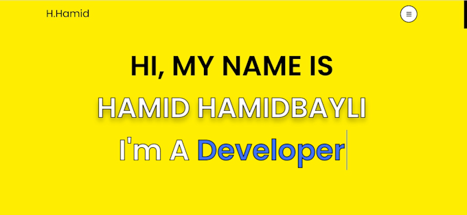 Make A Website With Html Css Javascript React By Hamidhamidbeyli Fiverr