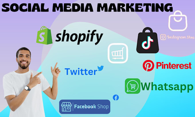 Setup facebook instagram tiktok whatsapp twitter pininterest shop ...