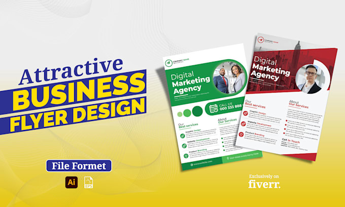 Design attractive flyer and other marketing material by Saif_mahamud ...