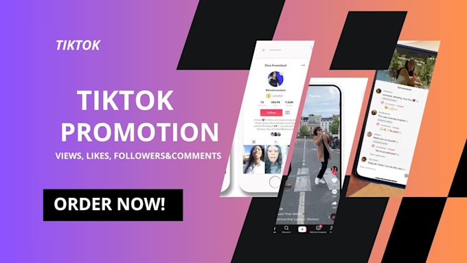 Tiktok promotion, tiktok, tiktok marketing, tiktok growth by ...