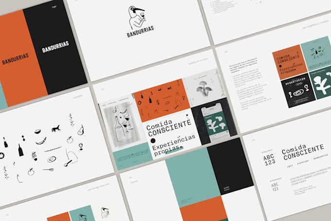 Design a professional brand style guides by W_studio_ | Fiverr