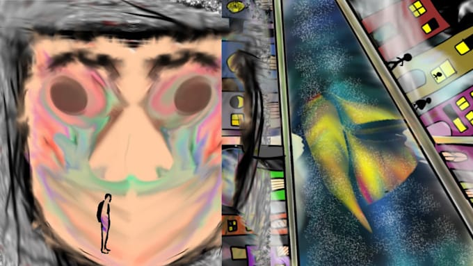 Do art that may be simple to many but deep by Artzy_r | Fiverr