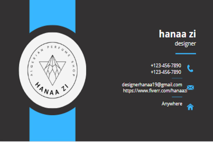 Make the best visit card by Hanaazi | Fiverr