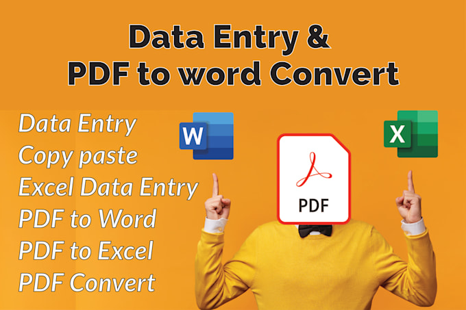 Do data entry, copy paste, typing work by Oniza0987 | Fiverr