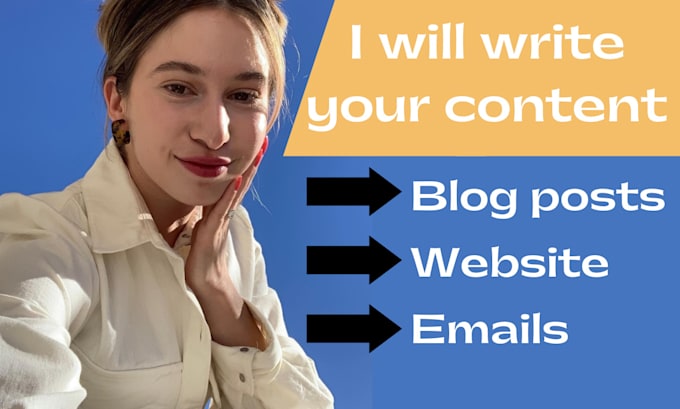 Write articles or blog posts for you by Innadinkins | Fiverr