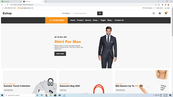 Create Website For You Using Html Css Reactjs By Auslander11 Fiverr