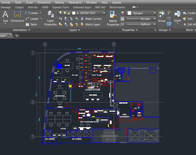 Convert pdf, sketch or image drawing to autocad by Freelancer2244 | Fiverr