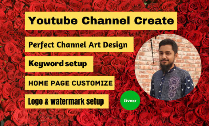 Create setup optimize youtube channel by Sr_academy | Fiverr Create setup optimize youtube channel by Sr_academy | Fiverr