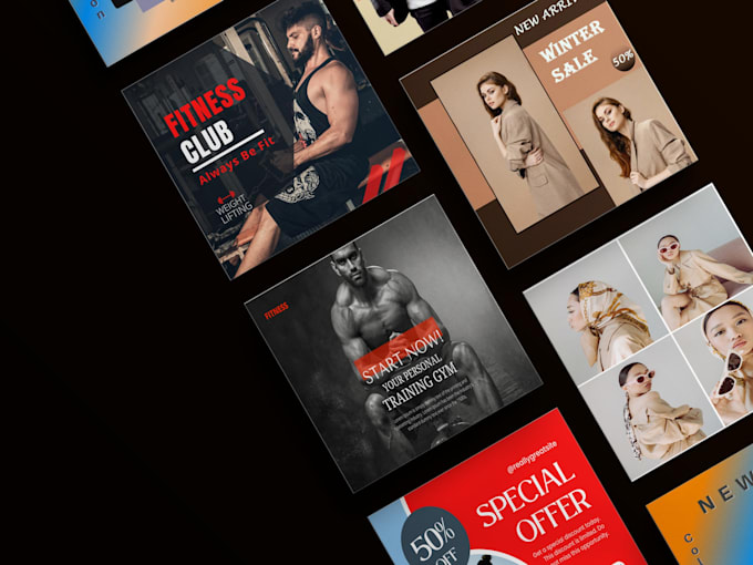 Create eyecatching social media post design by Graphiclab86 | Fiverr