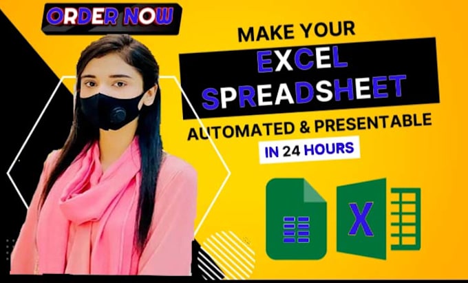 Be your microsoft excel, google sheets, vba, formula and charts specialist by Laiba808 | Fiverr