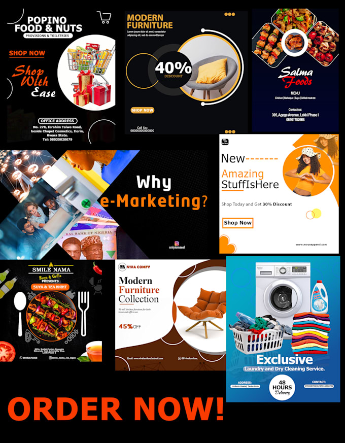 Design attractive instagram and facebook ads post by Adebayoismai814 ...