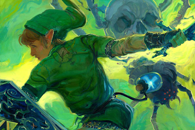 Draw a beautiful digital oil painting for you by Nowjoashbegum | Fiverr