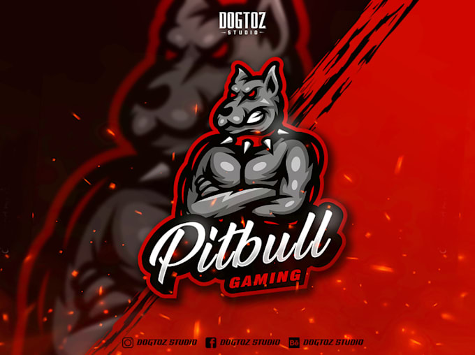 Design creative pit bull logo for you in just 1 day by Saraa_happel ...