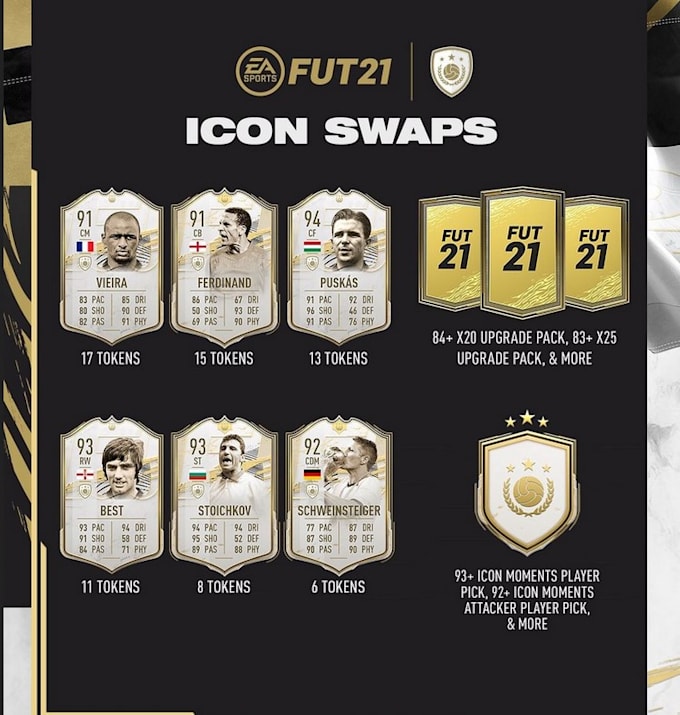 Complete your icon swap tokens pc and ps4 by Siecid | Fiverr