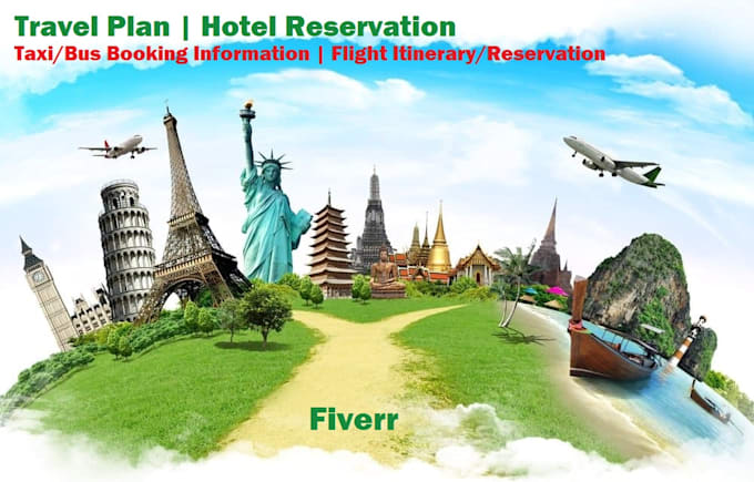 Provide you travel plan, hotel and flight reservation by Macsheffield ...