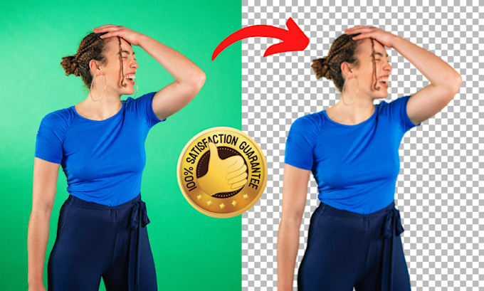 Professionally remove green screen background from images by Imagepark ...