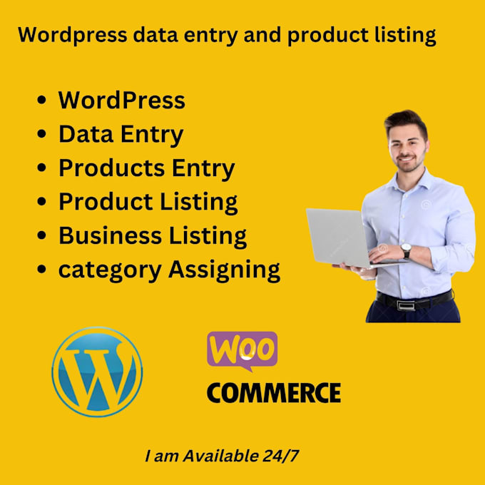 Do Wordpress Data Entry And Woocommerce Product Listing By Nahiduzzamaan Fiverr