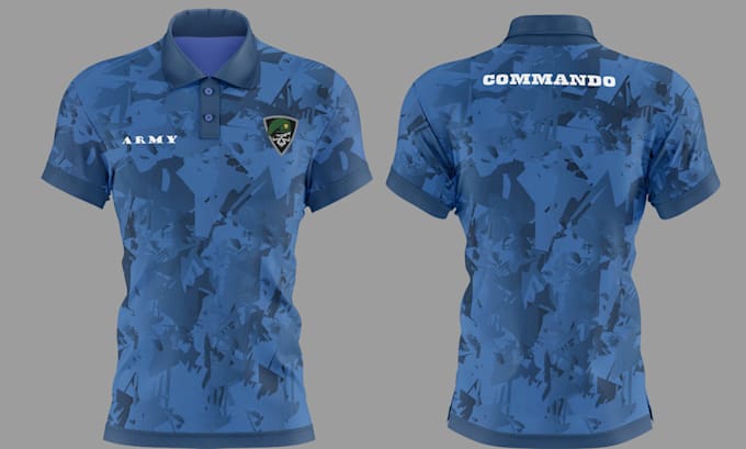 Create for you polo shirt original design in 3d and vector by ...