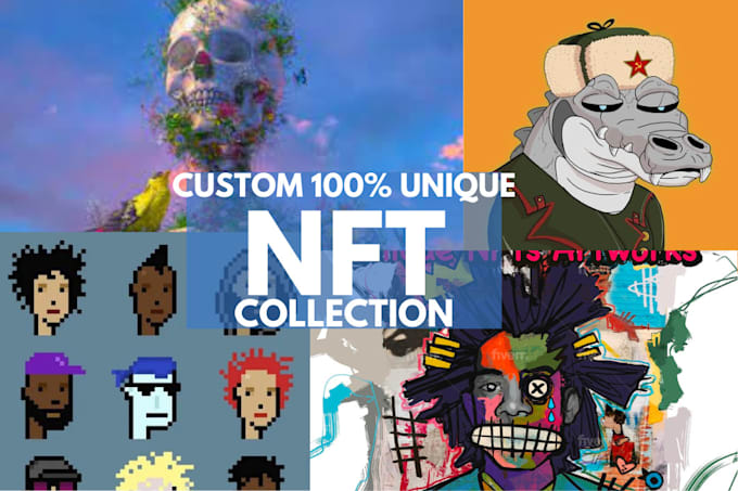 Create nft art design, nft design, nft collection, doodle nft, cartoon ...