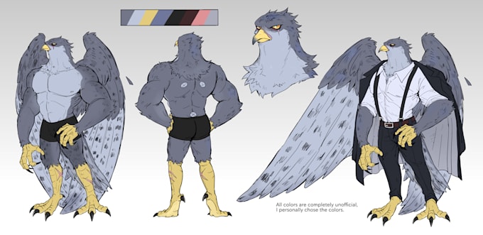 anthro eagle