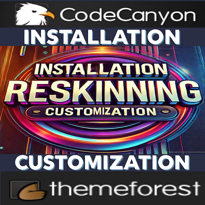 Install, reskin, and customize codecanyon and themeforest scripts by Gamiheme | Fiverr