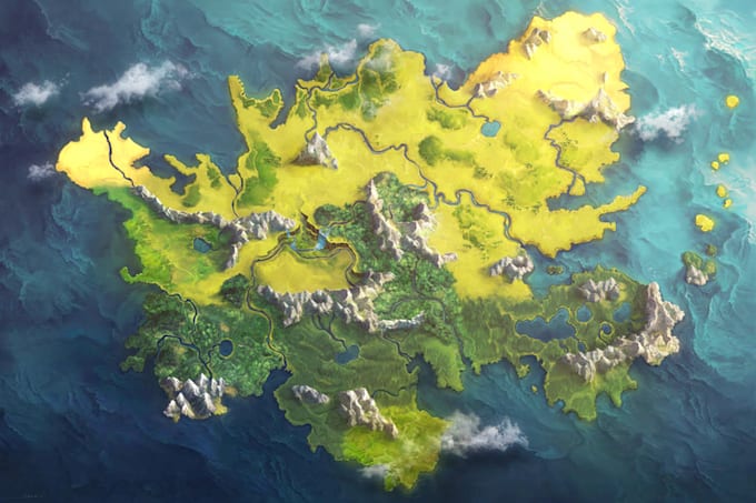 Make fantasy map illustration by Snaifatsee | Fiverr Make fantasy map illustration by Snaifatsee | Fiverr