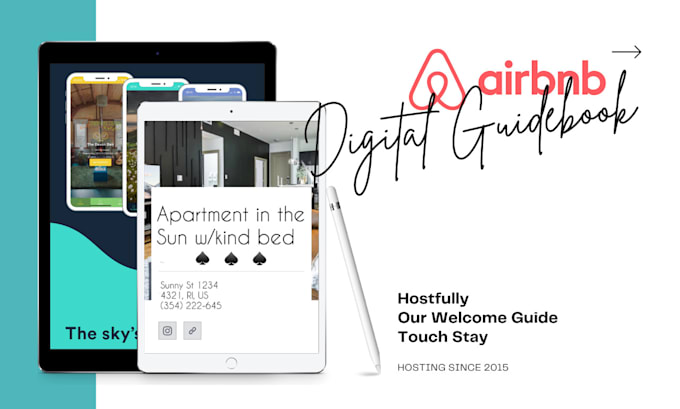 Create your airbnb digital guidebook by Bodulica | Fiverr