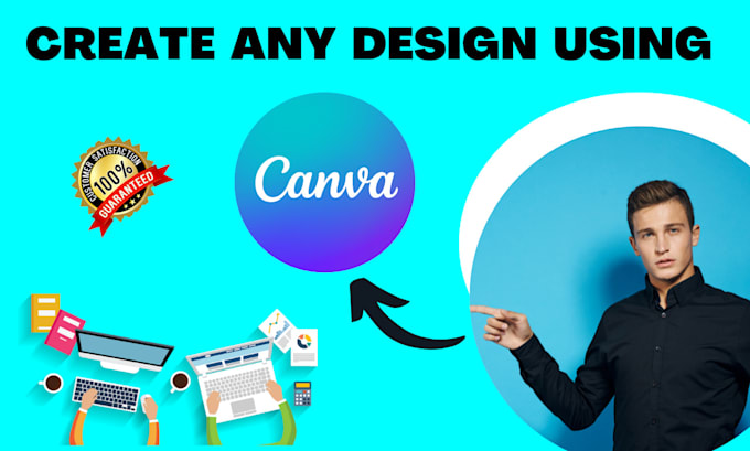 Create any design using canva by Rizwanakhurshid | Fiverr