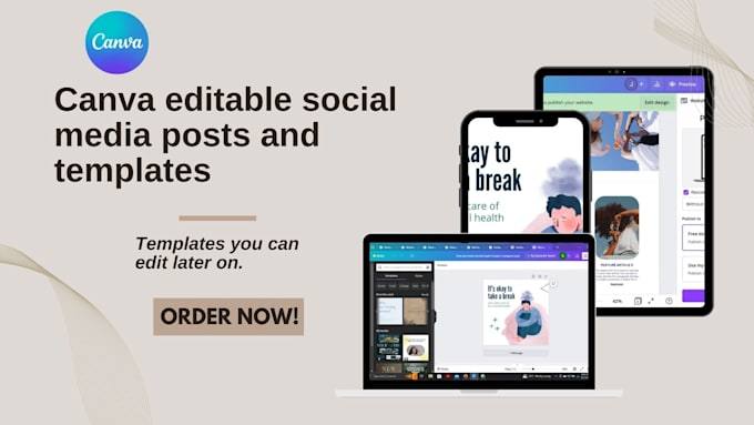 Design social media posts through canva by Sumayyahshahid | Fiverr