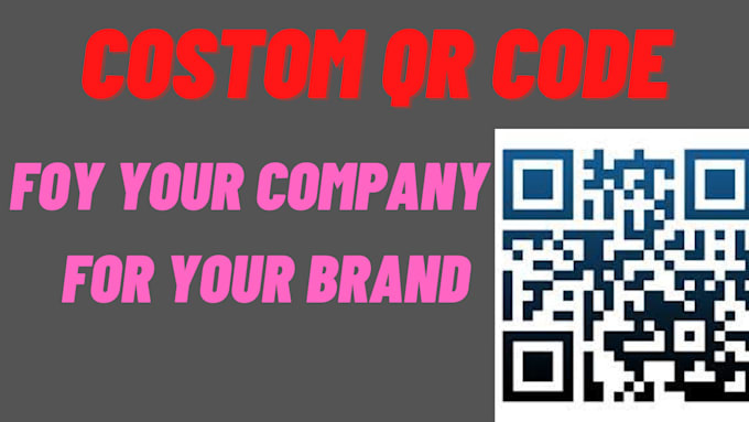 Create custom qr code for your company by Arrabby | Fiverr