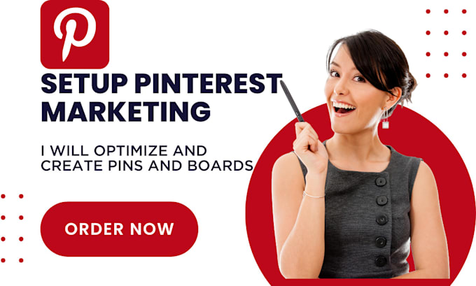 Setup your pinterest marketing, optimize and create pins and boards by Techo_sam | Fiverr