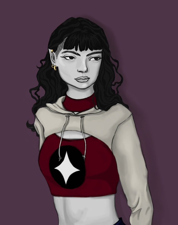 Draw the bust of your favorite character by Mirtaperii | Fiverr