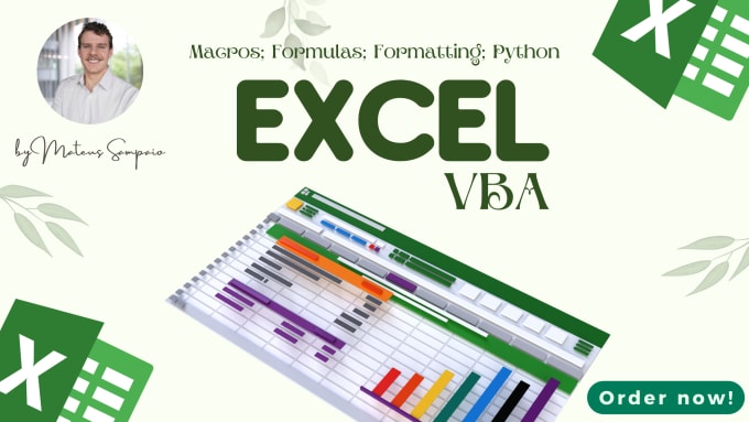 Take Your Excel Workflow To The Next Level With Formulas Macros Vba Python By Mateussampaio