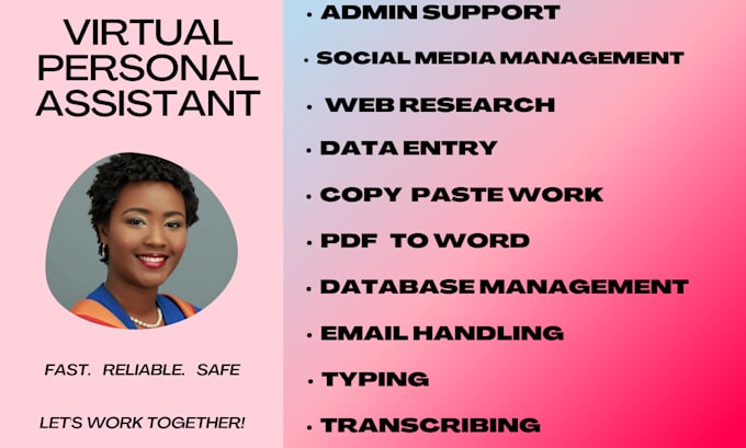 Be a virtual personal administrative assistant or hr admin by Micaela ...