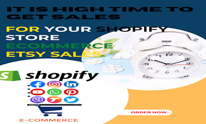 Do professional shopify store promotion ecommerce marketing and etsy ...