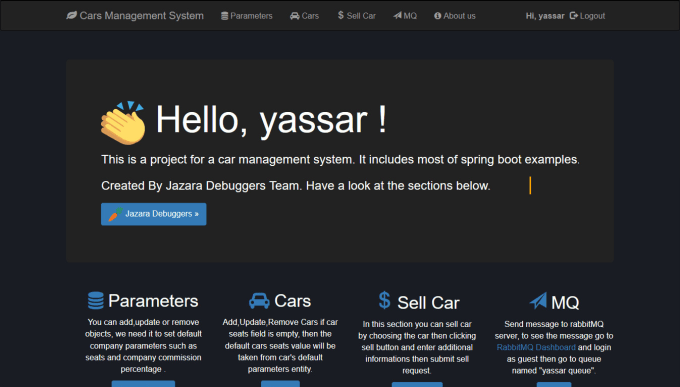 Develop a full stack website using spring boot and react by Yassarooo ...